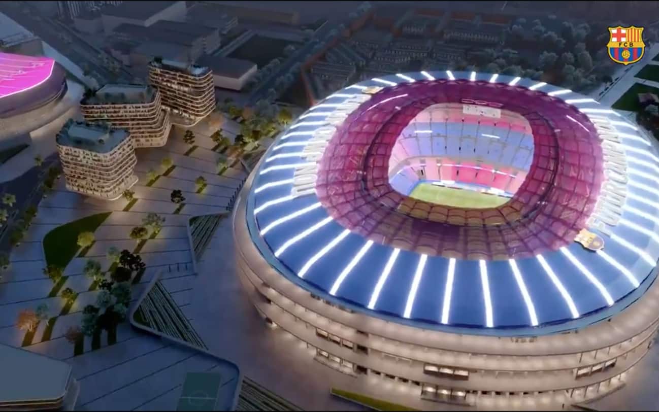 Barcellona il progetto di modifiche del Camp Nou nel nuovo Espai Barça da miliardi Sky Sport