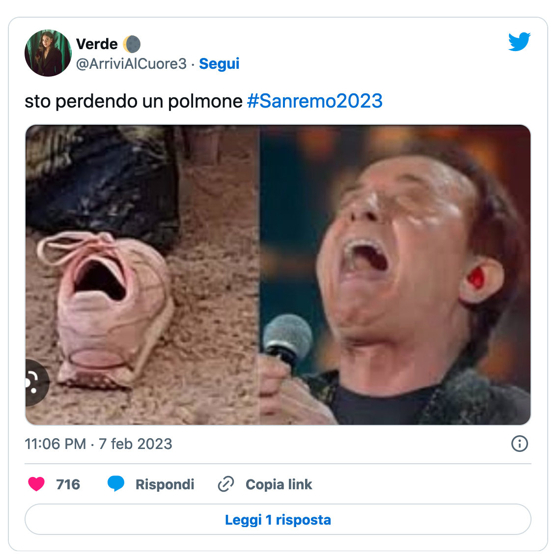 Sanremo 2023, i meme più divertenti sulla prima serata del Festival. FOTO | Sky TG24