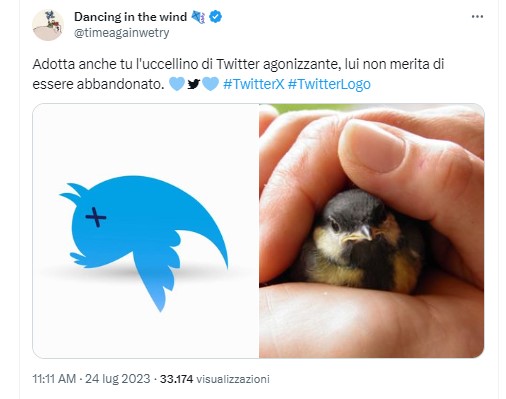 Cambio logo Twitter, dall'uccellino alla X: i meme più divertenti sui ...