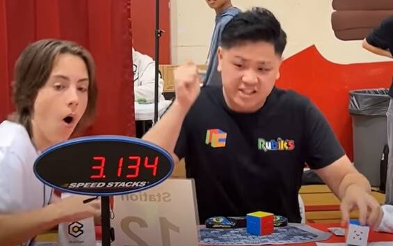 Cubo di Rubik, nuovo record di Max Park: poco più di 3 secondi. Video ...