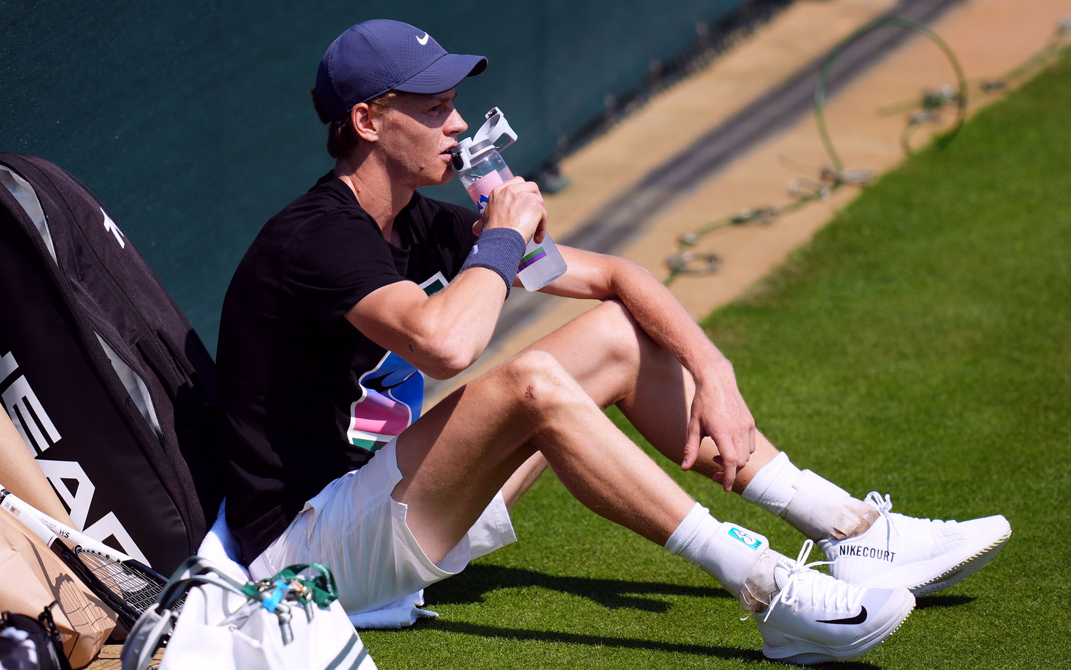 Sinner, primo allenamento a Wimbledon 2024. FOTO e VIDEO | Sky Sport