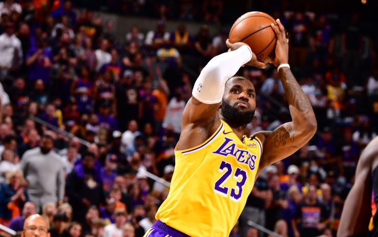 Playoff NBA, risultati della notte: LeBron&Davis show, 1-1 Lakers ...