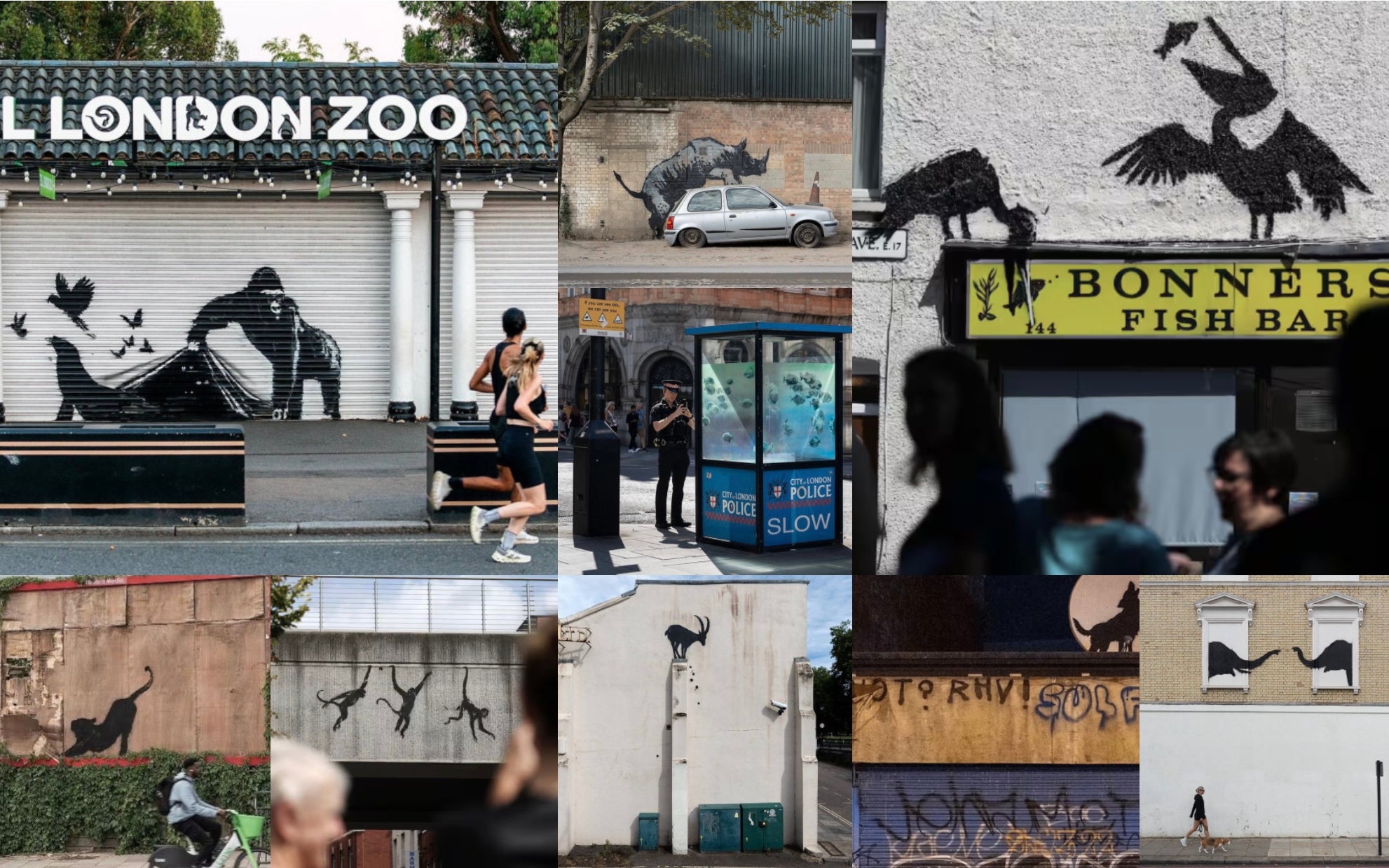 Banksy, lo street artist condivide sui social l'ultima opera ispirata ...