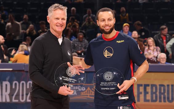 NBA, a Curry e Kerr l’anello olimpico: Steph è anche atleta dell’anno ...