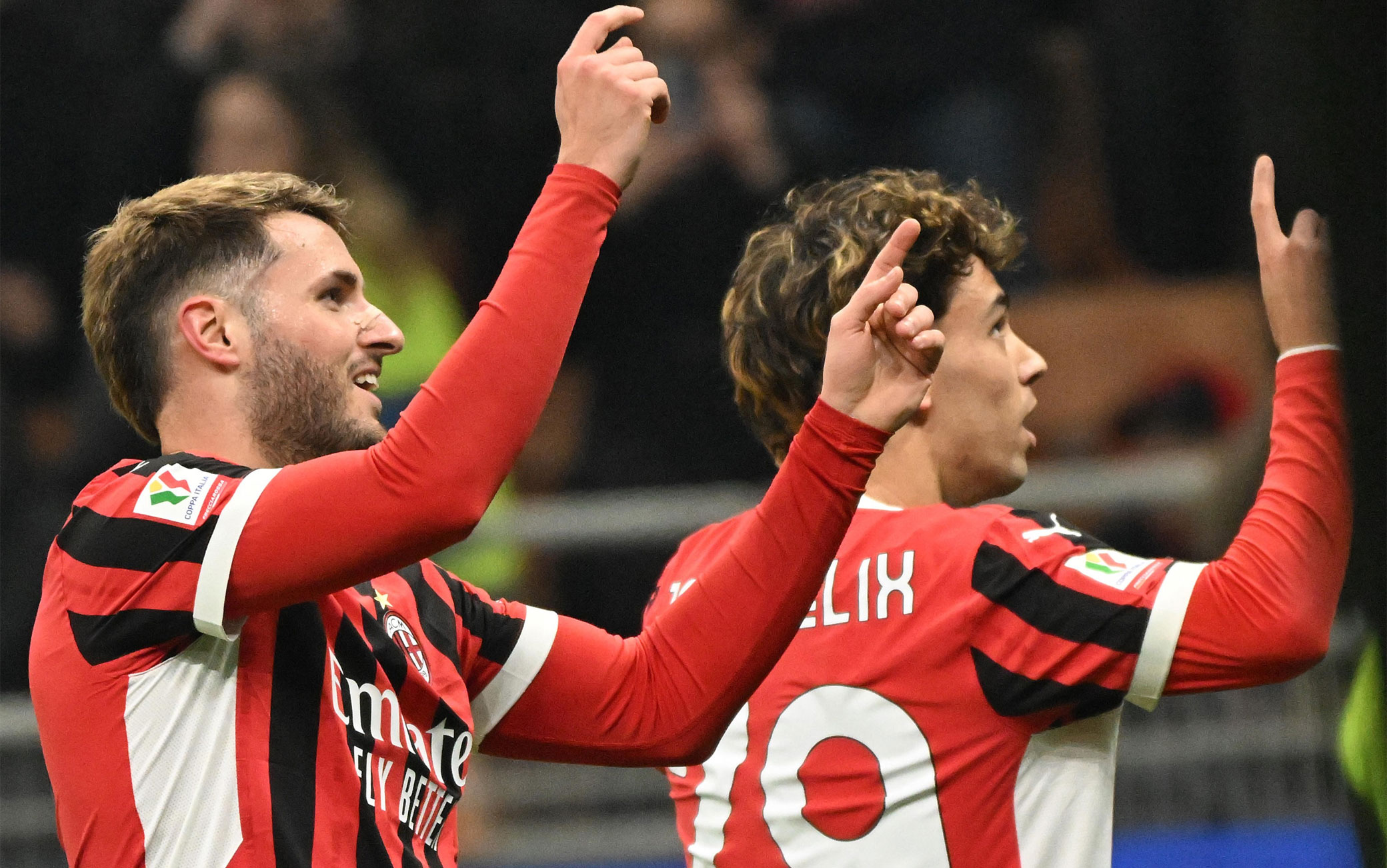 Milan Roma, assist di Gimenez e gol di Joao Felix: grande debutto a San ...