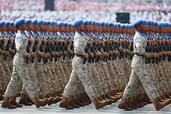 Cina, abbiamo scelto 10 foto dalla parata militare di Xi Jinping | Sky TG24