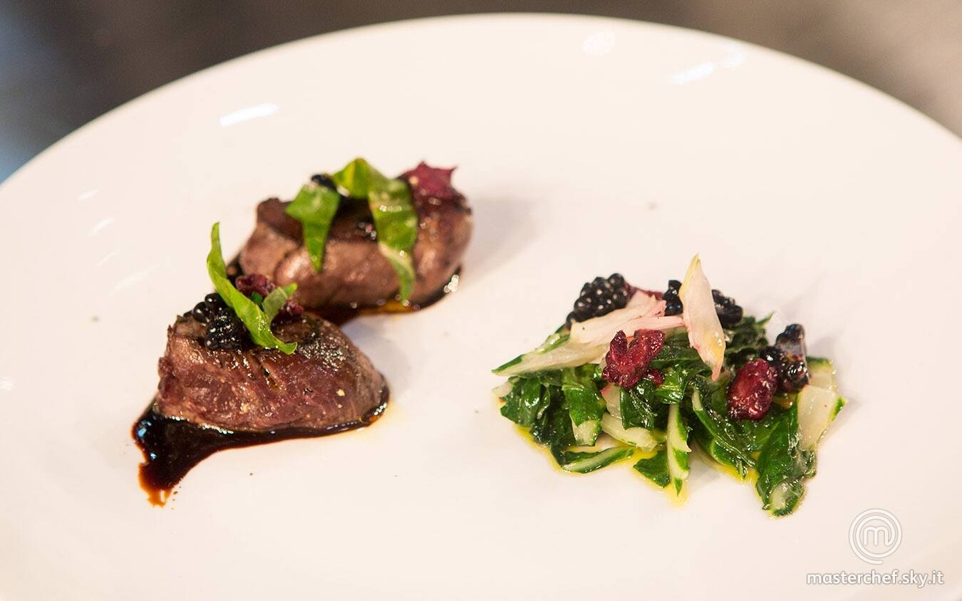 Masterchef: Filetto di cervo e saba | Sky
