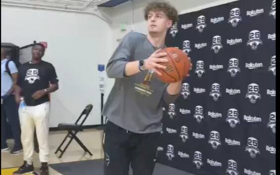 NBA, il canestro folle di Brandon Podziemski al camp di Golden State ...