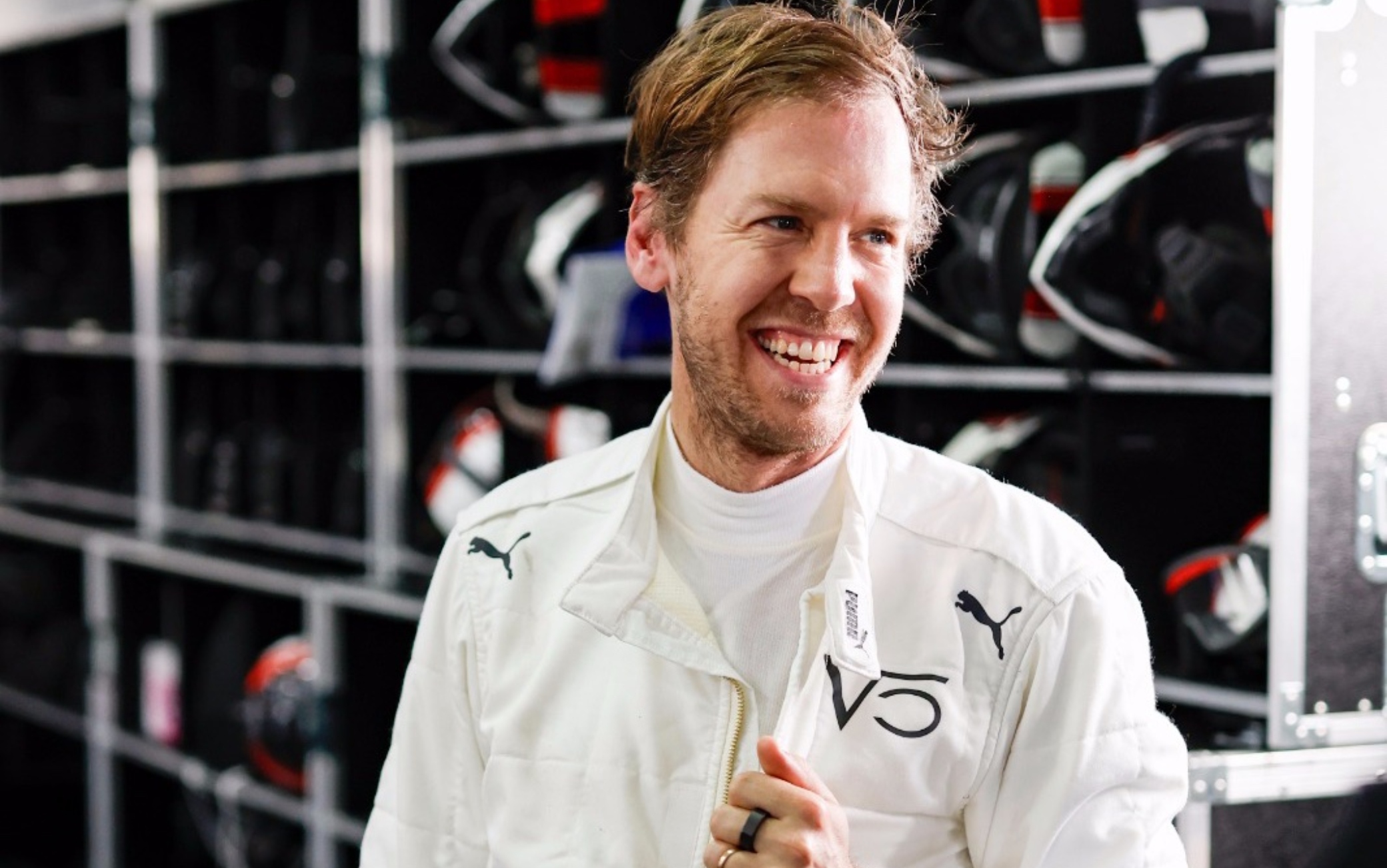 Sebastian Vettel, test con la Porsche 963 WEC sul circuito di Aragon ...
