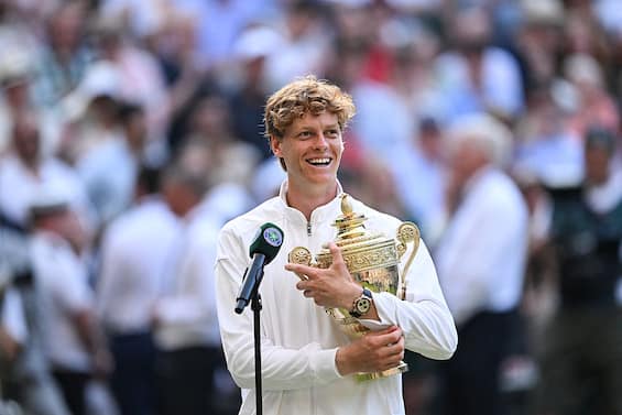 Wimbledon, Sinner dopo il trionfo: 'Vincere qui è il sogno dei sogni ...
