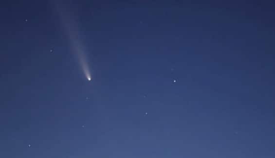 Il timelapse della cometa Tischinsan - Atlas, visibile sul cielo delle ...