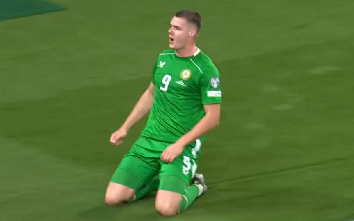 Ferguson si sblocca: il gol in Irlanda Armenia dell'attaccante della ...