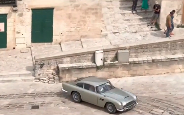 007 a Matera, le foto delle riprese del nuovo film di James Bond con ...