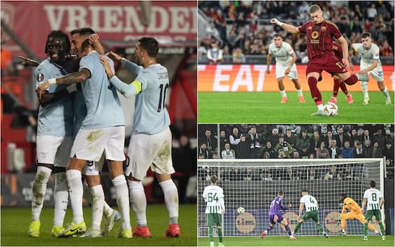 Europa League e Conference, i risultati di Roma, Lazio e Fiorentina ...