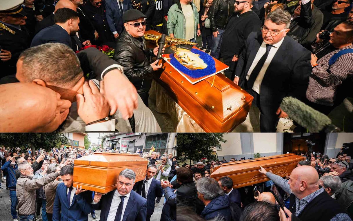 James Senese, folla ai funerali a Miano del sassofonista di Pino ...