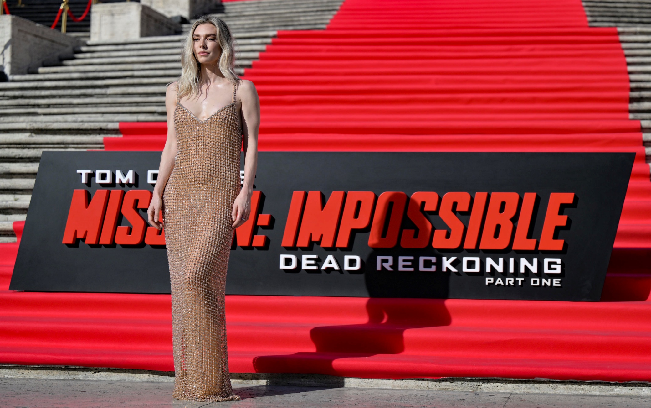 Mission Impossible 7, Tom Cruise e il cast del film a Roma per la ...