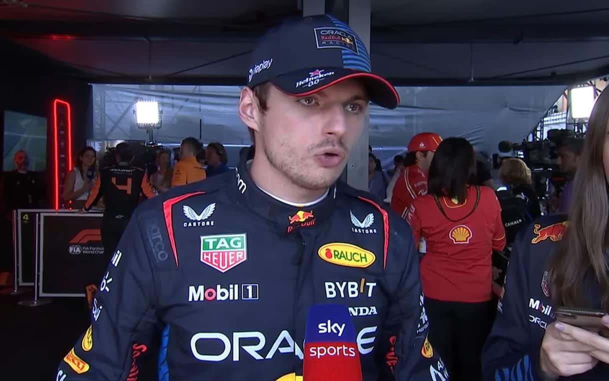 Verstappen dopo le qualifiche in Brasile: 'La bandiera rossa era da ...