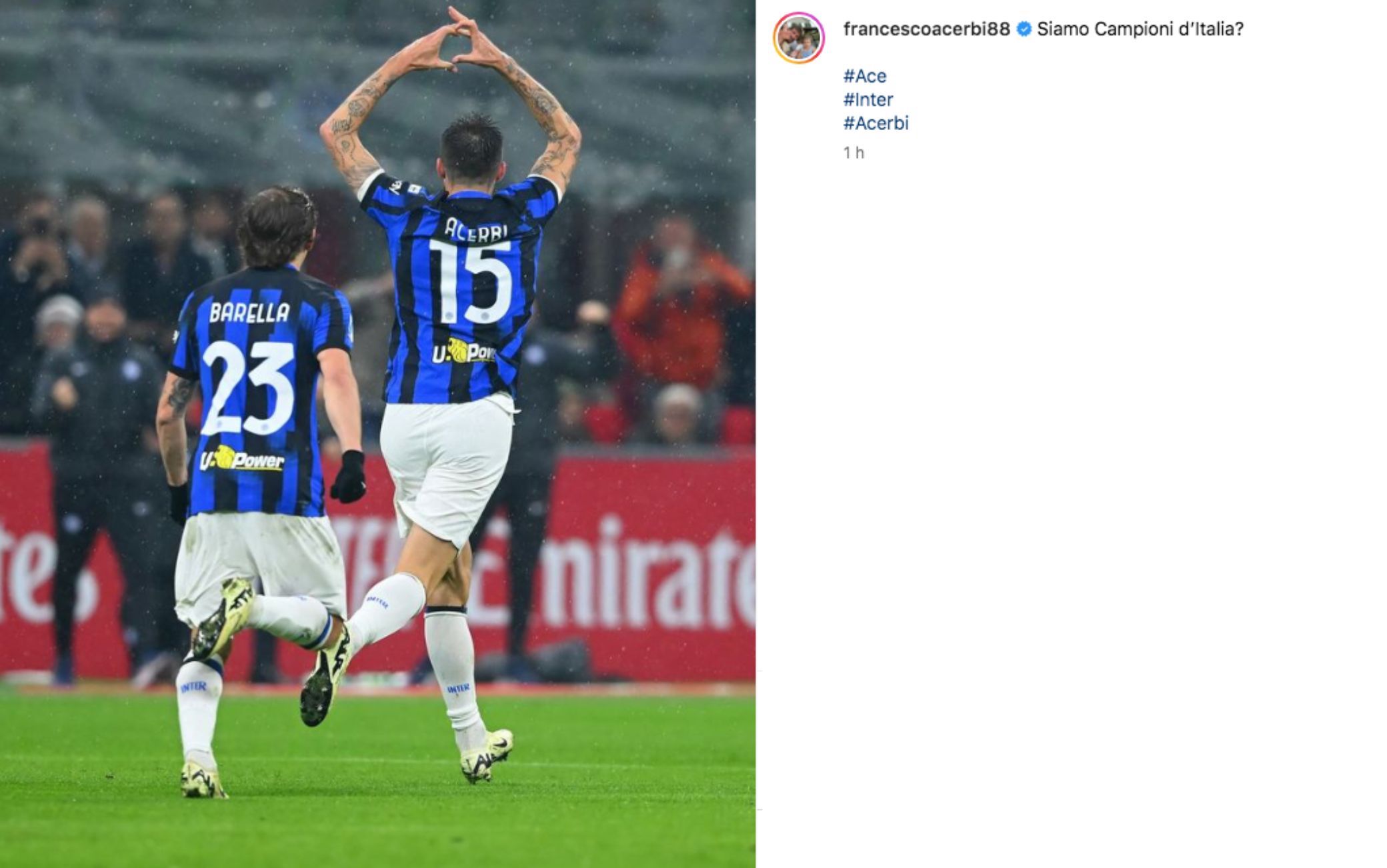 Scudetto Inter 2024, le reazioni social dei giocatori e dei tifosi vip ...