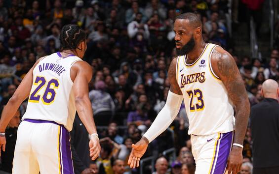 NBA, potenza di fuoco Lakers: in 4 con almeno 25 punti. I precedenti ...