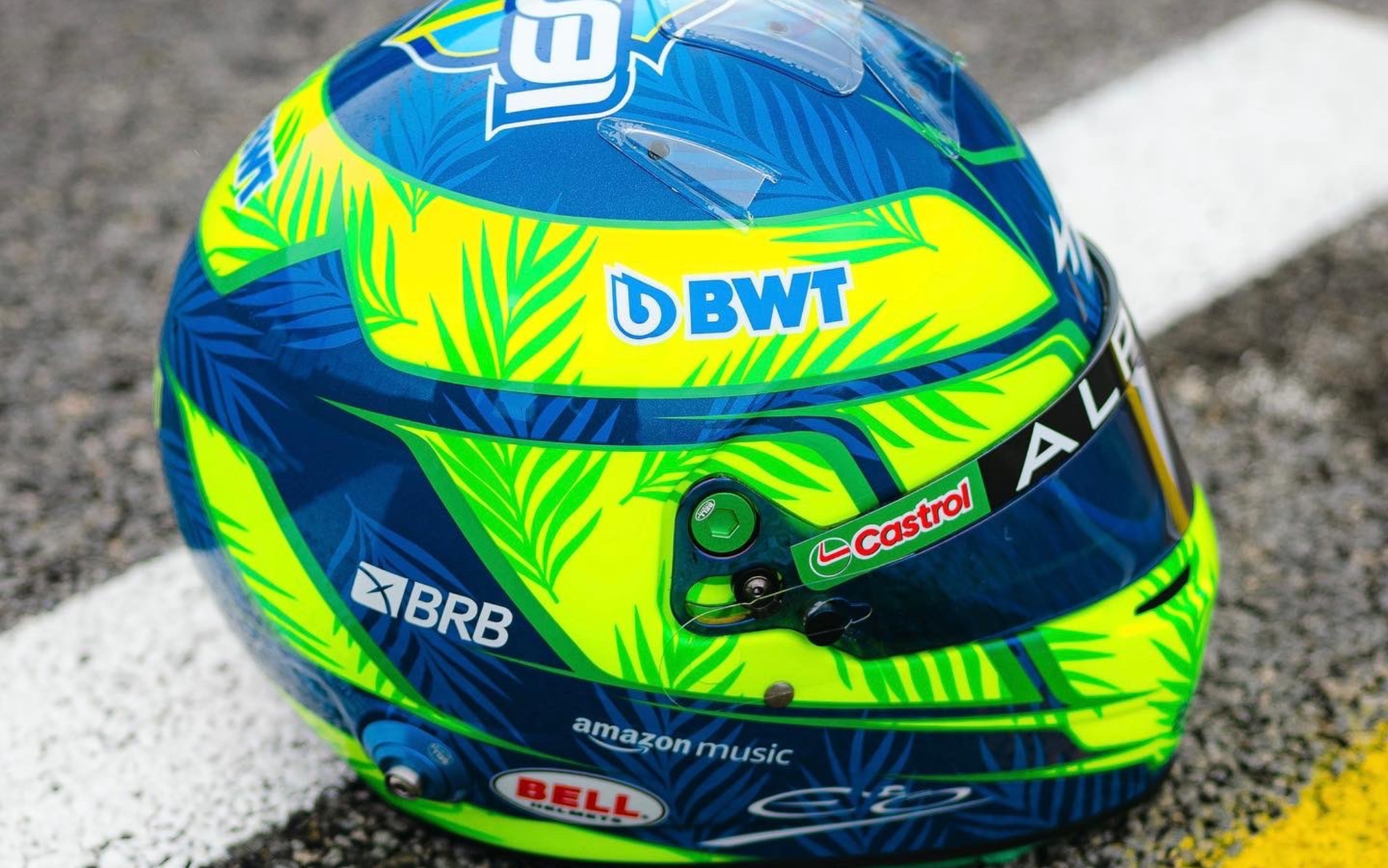 Formula 1, i caschi speciali per il GP del Brasile. Foto | Sky Sport