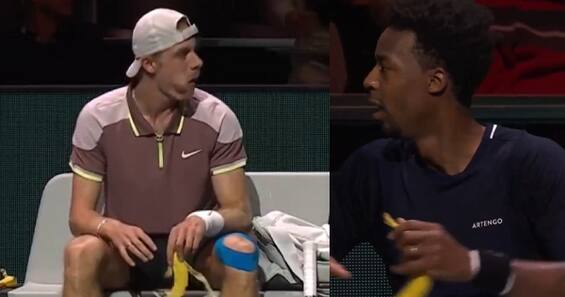 ATP Rotterdam 2024, fair play Monfils: offre la sua frutta a Shapovalov. Video | Sky Sport