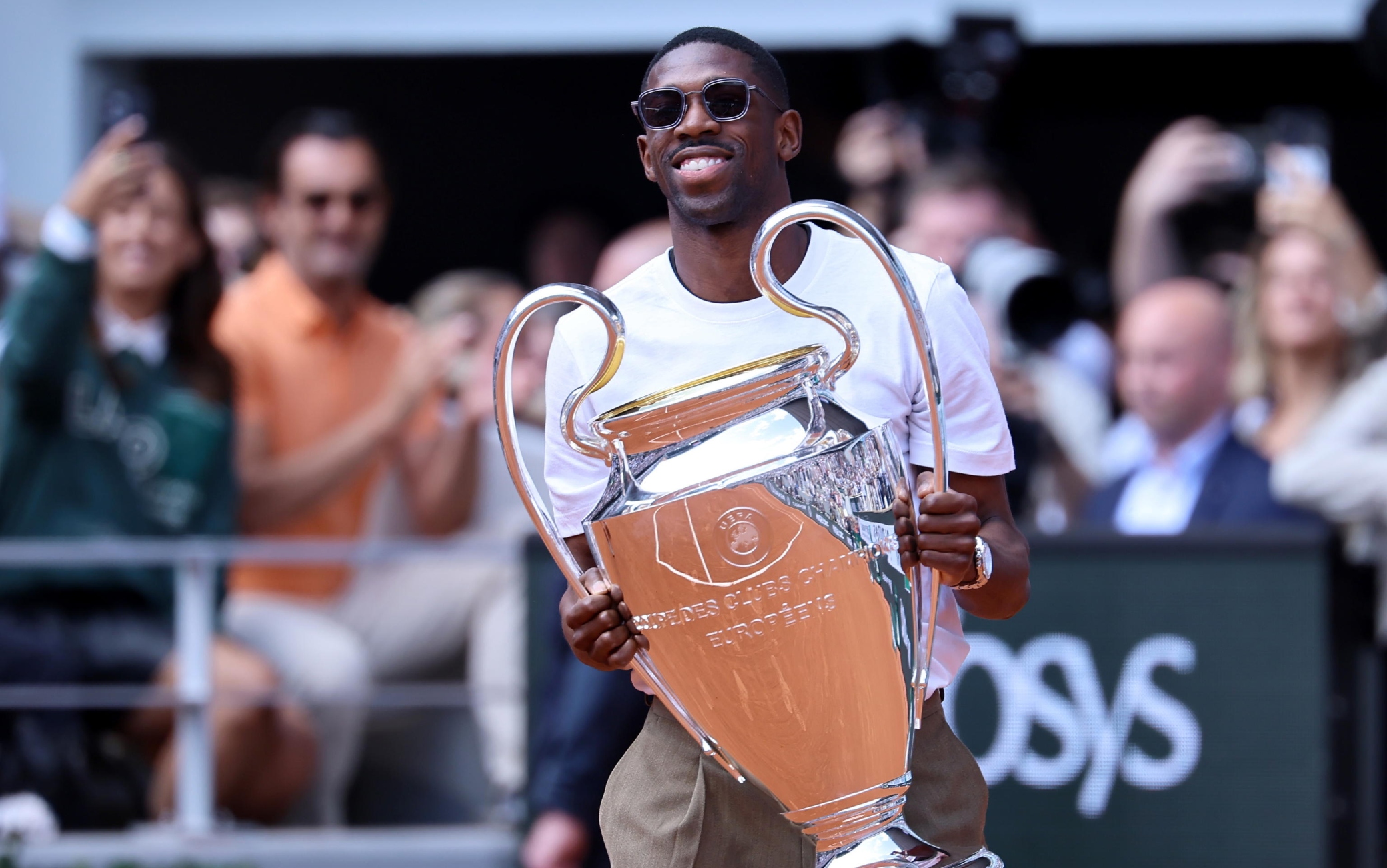 Roland Garros, Dembélé porta la Champions League sul Philippe Chatrier ...