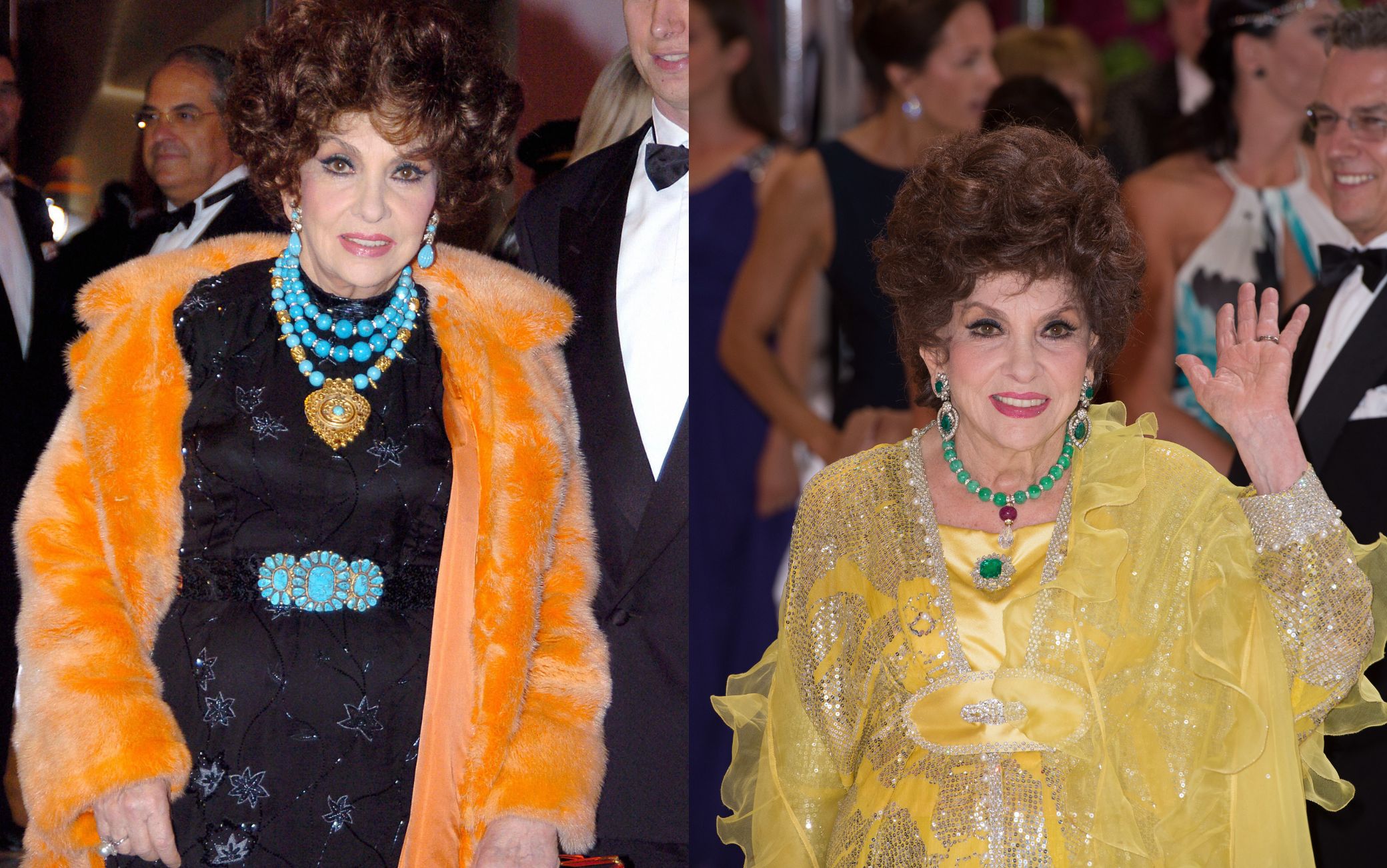 Gina Lollobrigida icona anche per la moda, gli abiti e i gioielli più ...