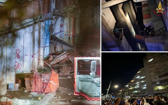 Scampia | crolla ballatoio nella notte Due morti e 12 feriti di cui 7 ...