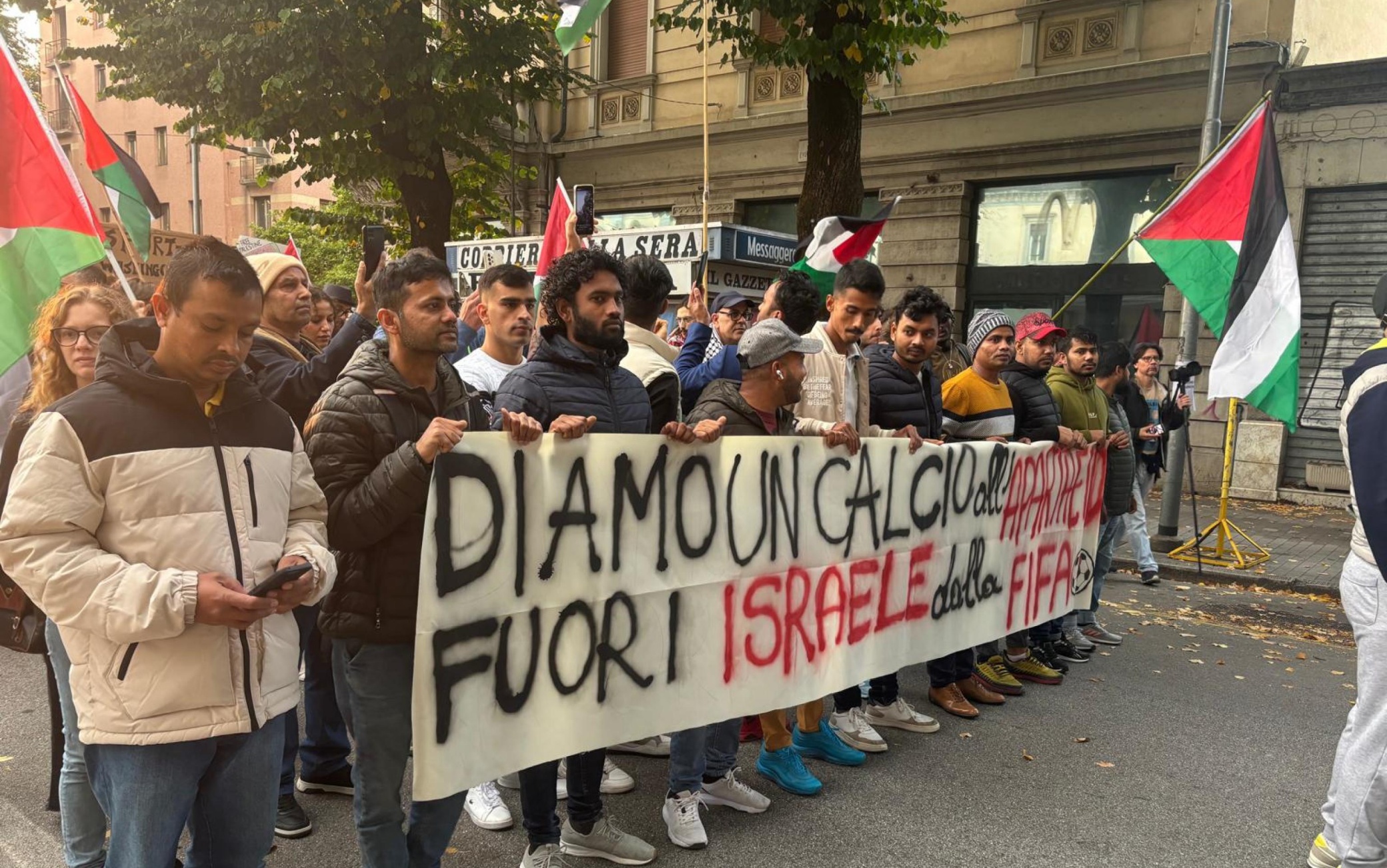 Italia-Israele a Udine, città blindata per la partita e il corteo pro ...