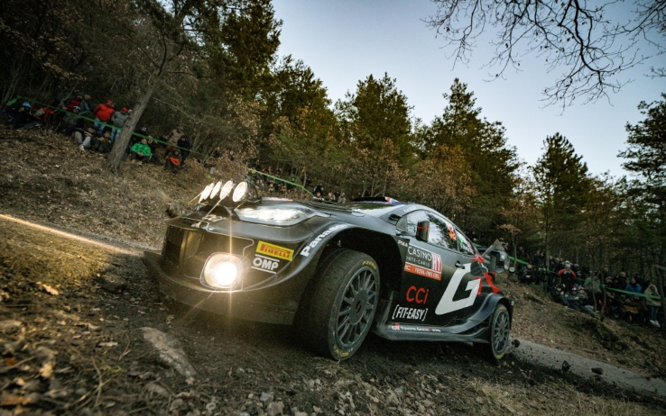 WRC, Rally Monte-Carlo: al comando c'è Evans su Toyota dopo le prime ...