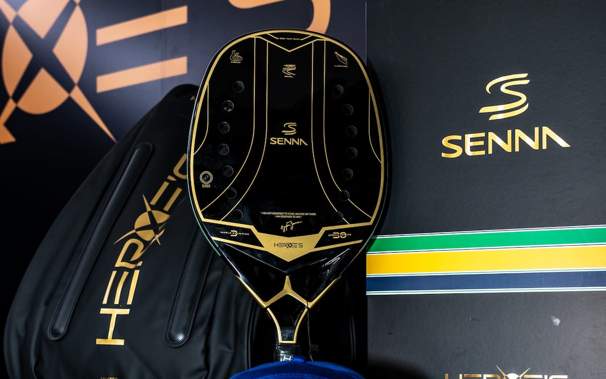Beach tennis, speciale racchetta dedicata a Senna| Sky Sport