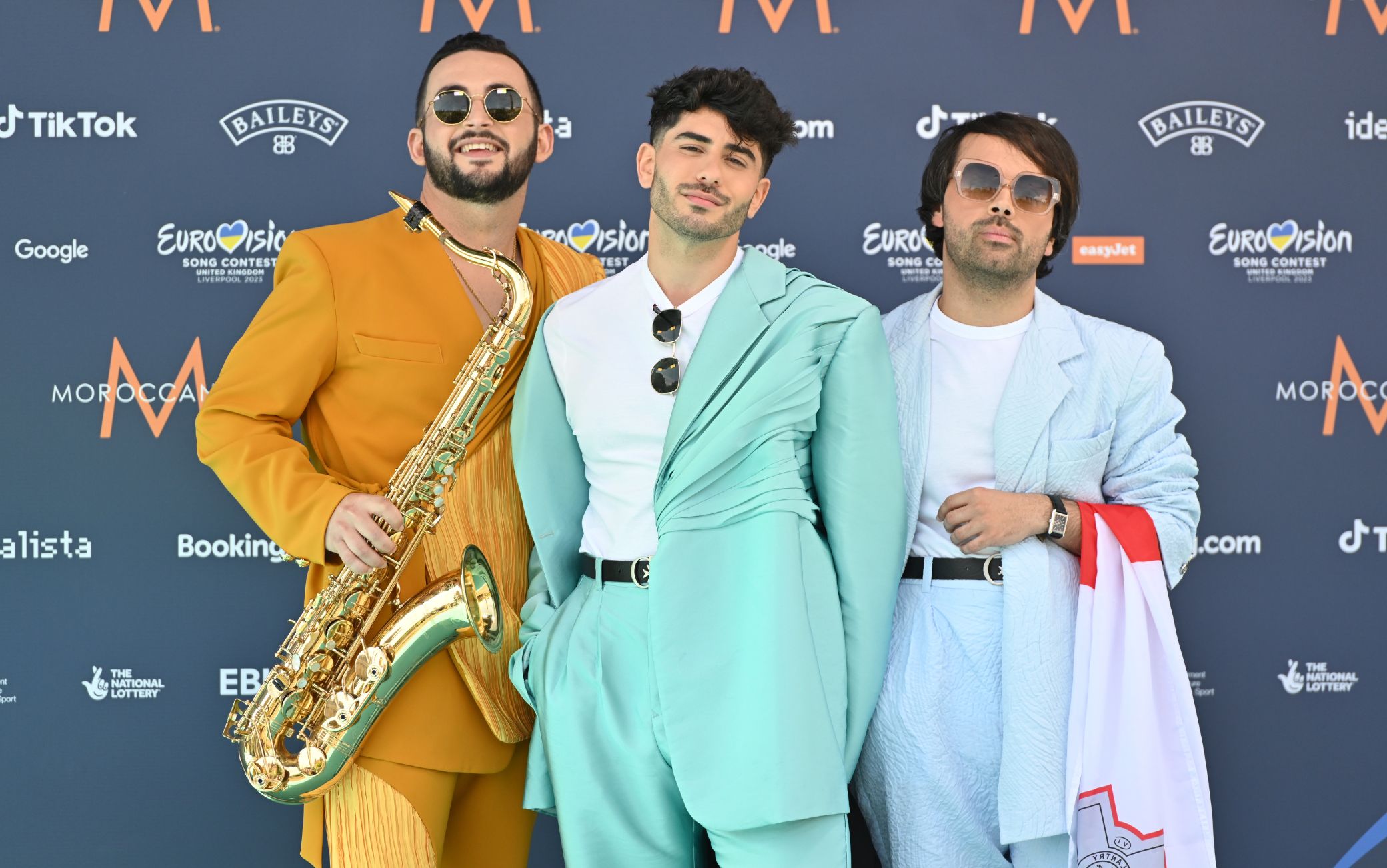 Eurovision Song Contest 2023, i look dei cantanti sul turquoise carpet