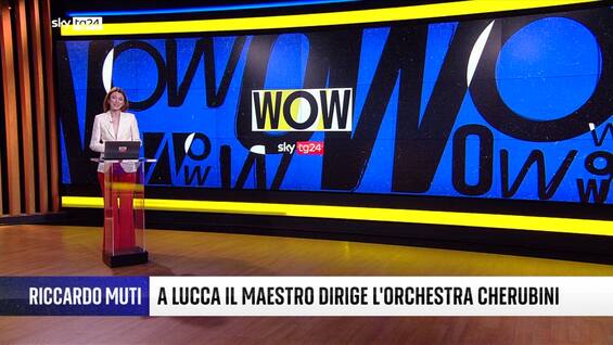Il Maestro Riccardo Muti dirige l'Orchestra Cherubini | Video Sky TG24