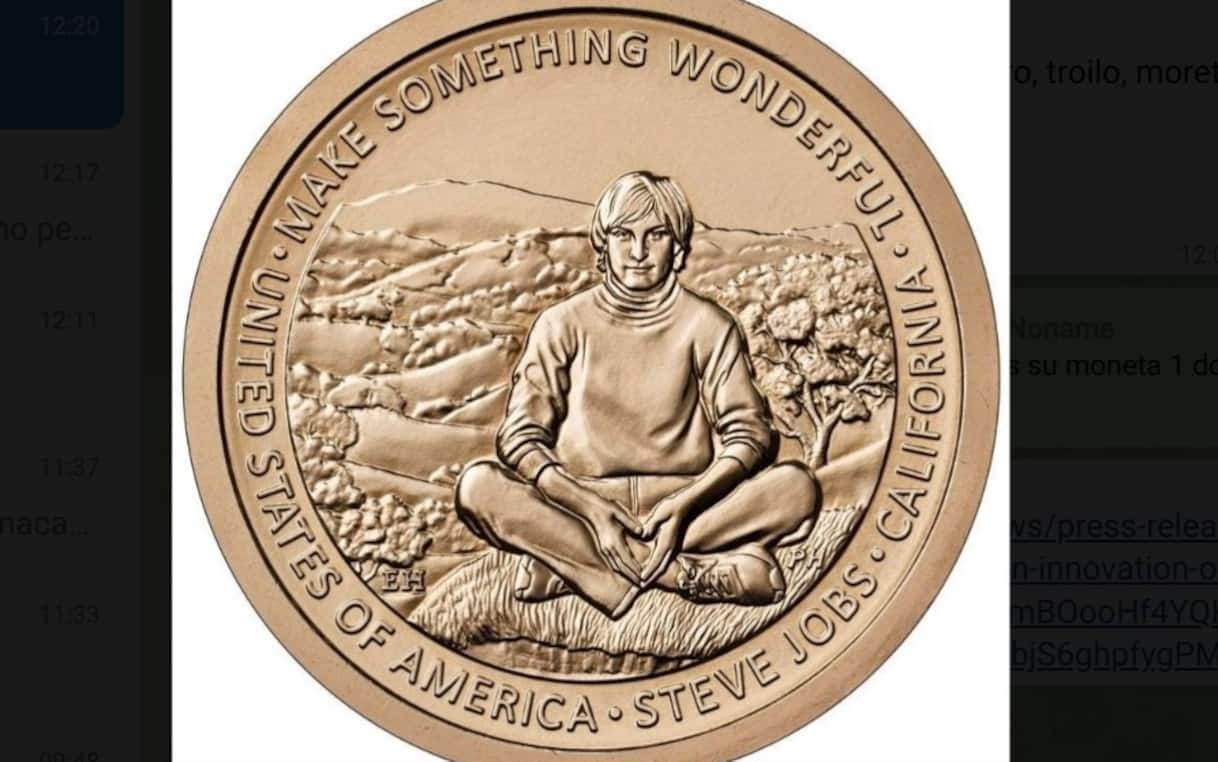 Steve Jobs, negli Usa moneta da 1 dollaro dedicata al fondatore Apple ...