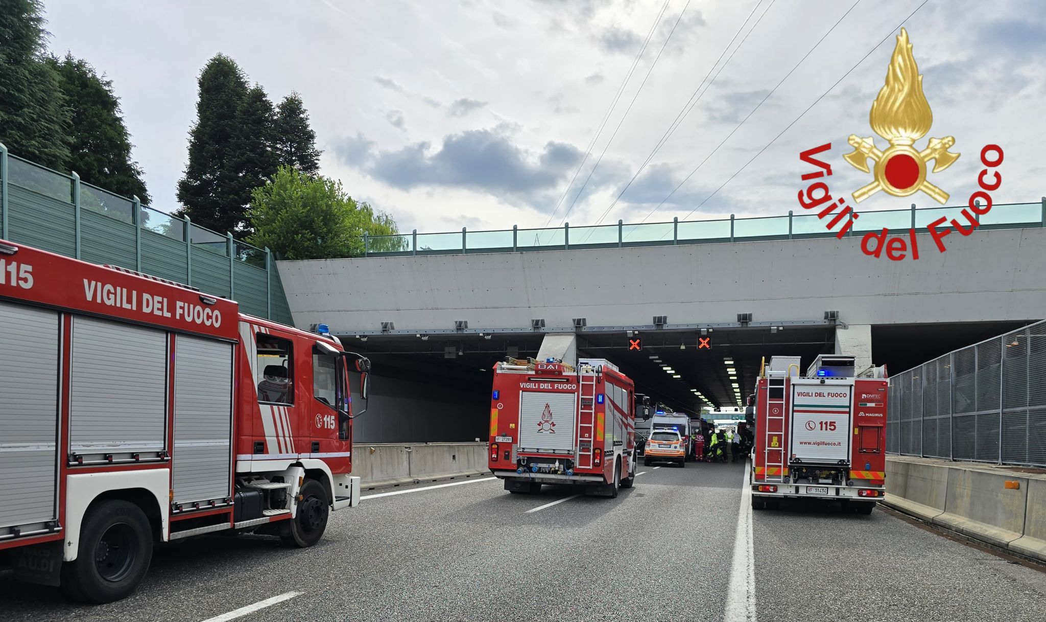 Incidente a Lomazzo (Como) sulla Pedemontana in galleria oggi, un morto ...