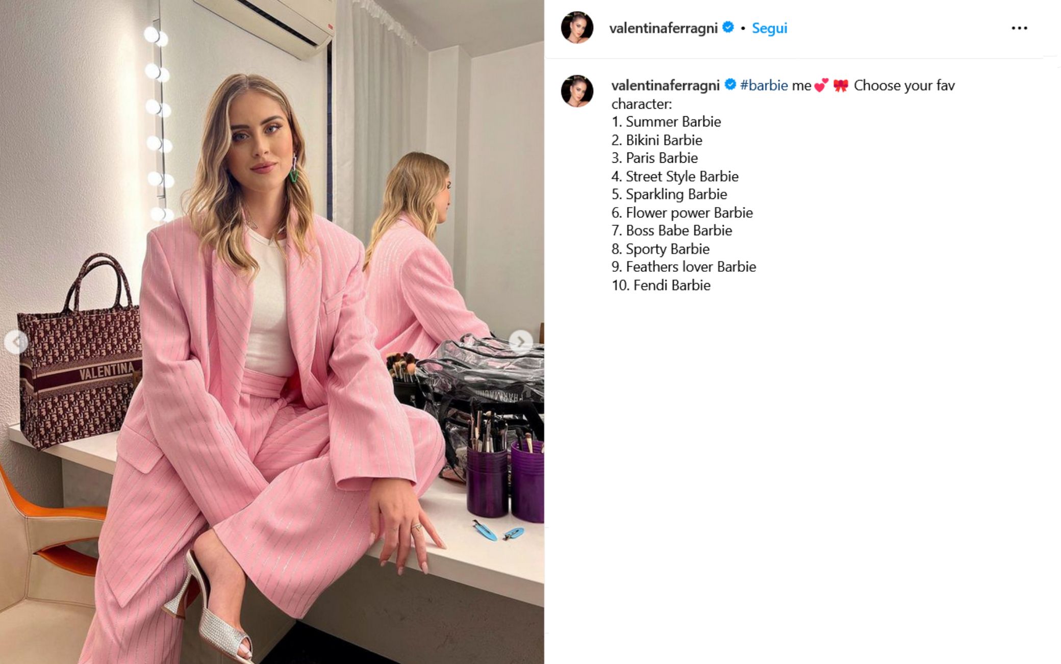 Barbie, i meme e le risposte social delle celebrity sul film