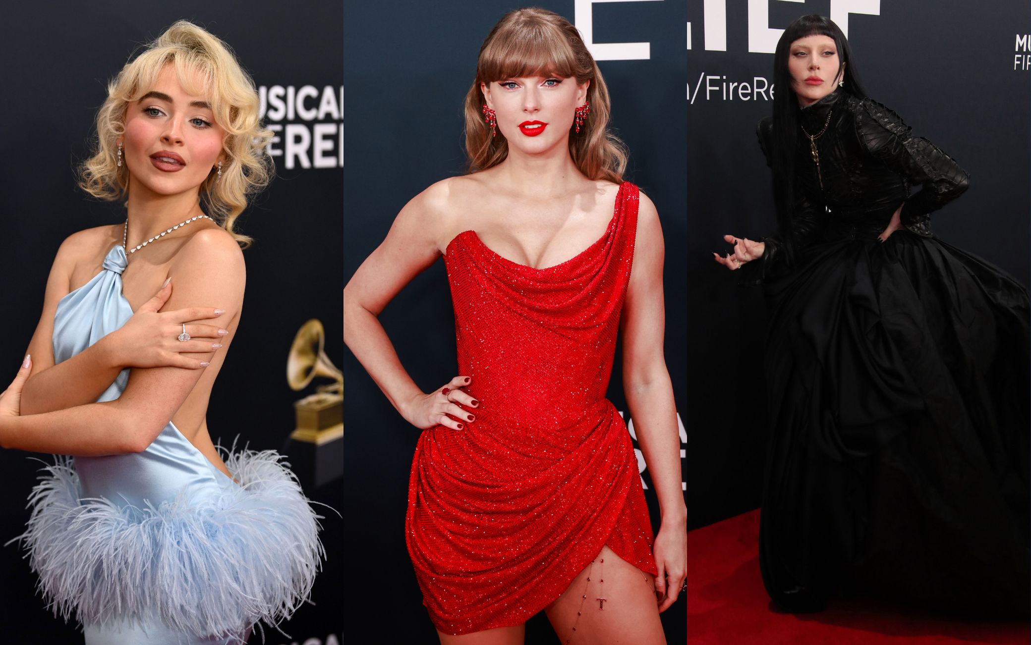 Bianca Censori con Kanye West ai Grammy 2025, l'outfit sul red carpet dà scandalo. FOTO | Sky TG24