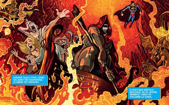 Superman: Inferno, Nucci e Celoni raccontano il loro fumetto | Sky TG24