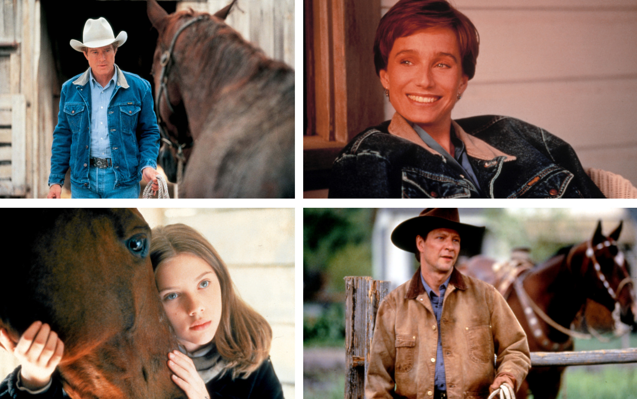 L'uomo che sussurrava ai cavalli, il cast del film con Robert Redford e ...