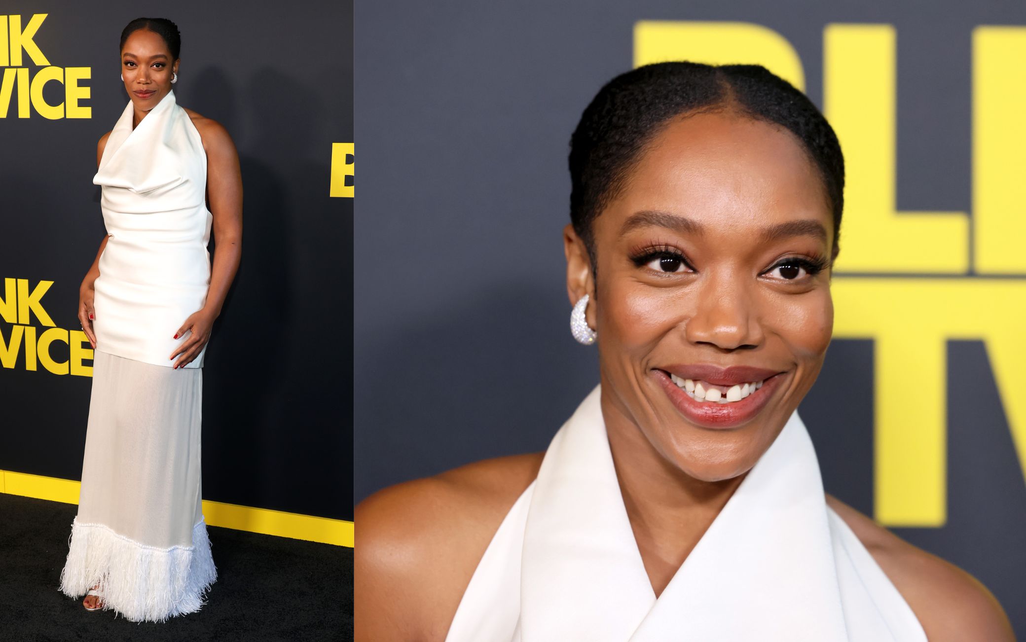 Blink Twice, Zoë Kravitz e Channing Tatum col resto del cast alla ...