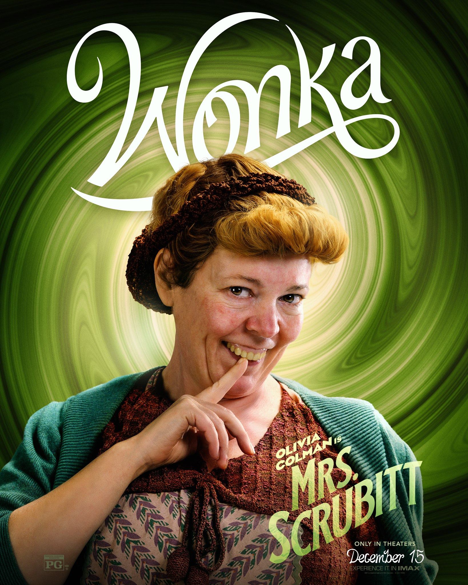 Wonka, i poster del film con Timothée Chalamet