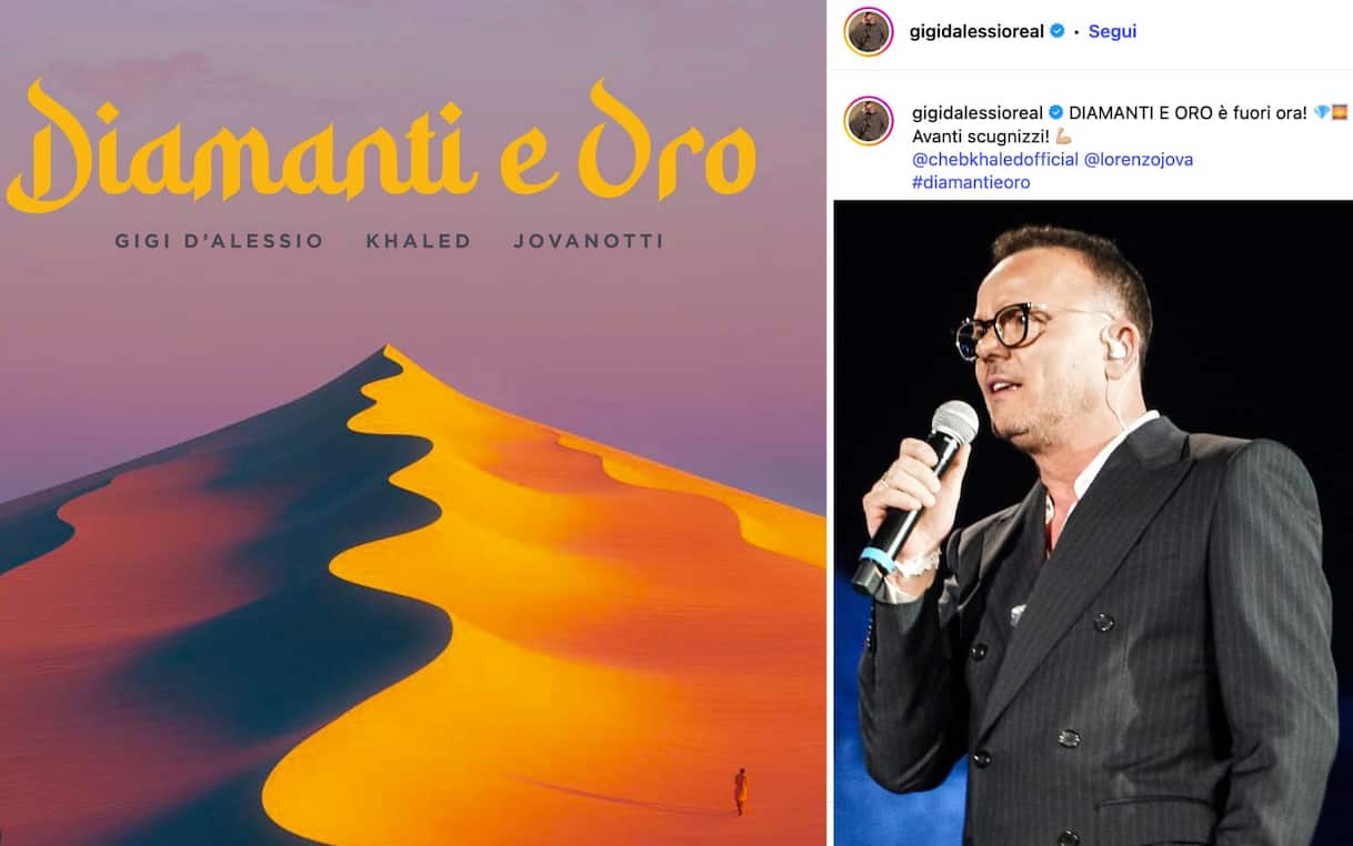Gigi D’Alessio feat. Khaled e Jovanotti, il nuovo singolo è Diamanti e ...