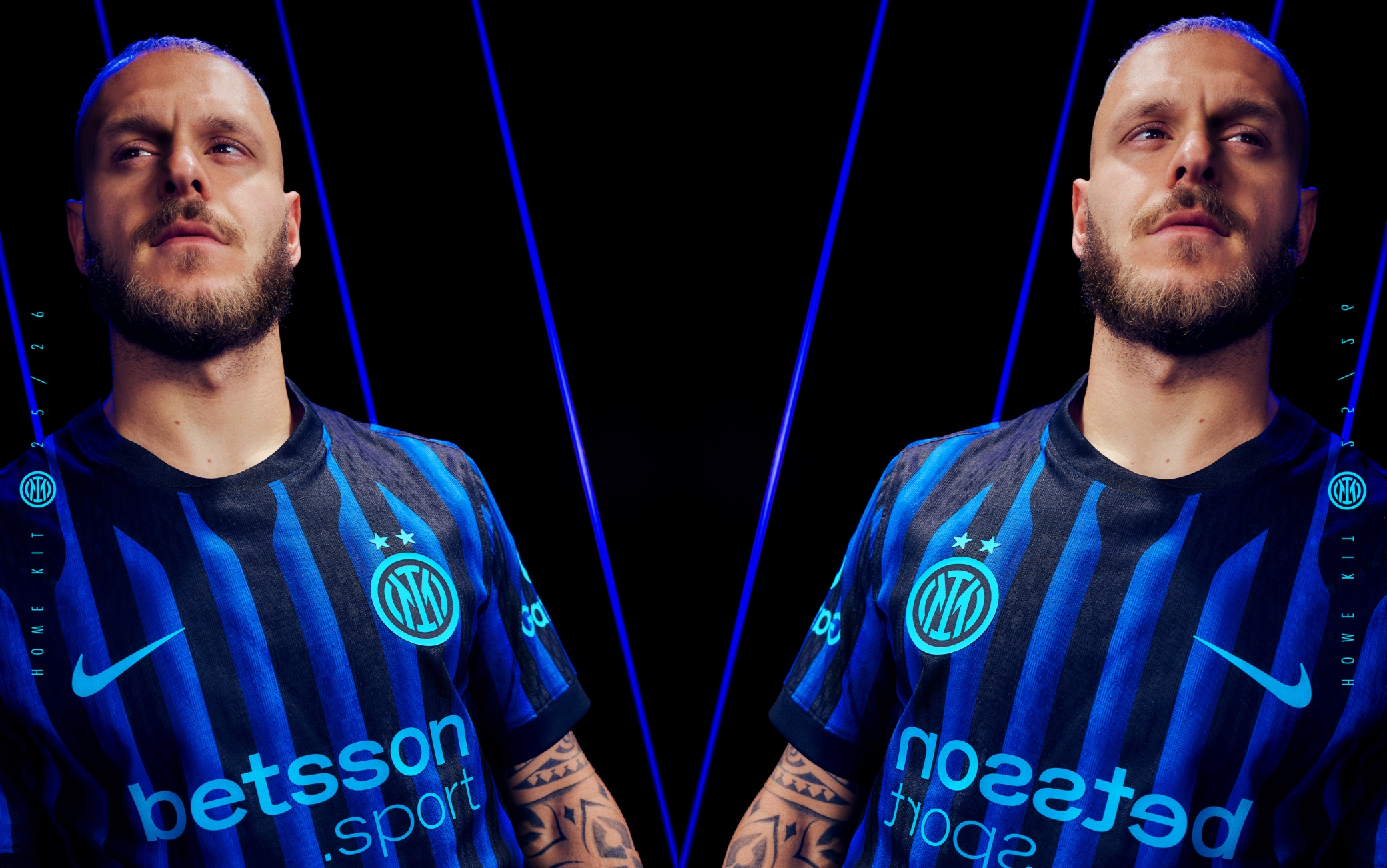 Inter, nuova prima maglia 2025 2026 presentata ufficialmente. foto ...