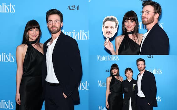 Materialists, Dakota Johnson e Chris Evans alla première del film a New ...