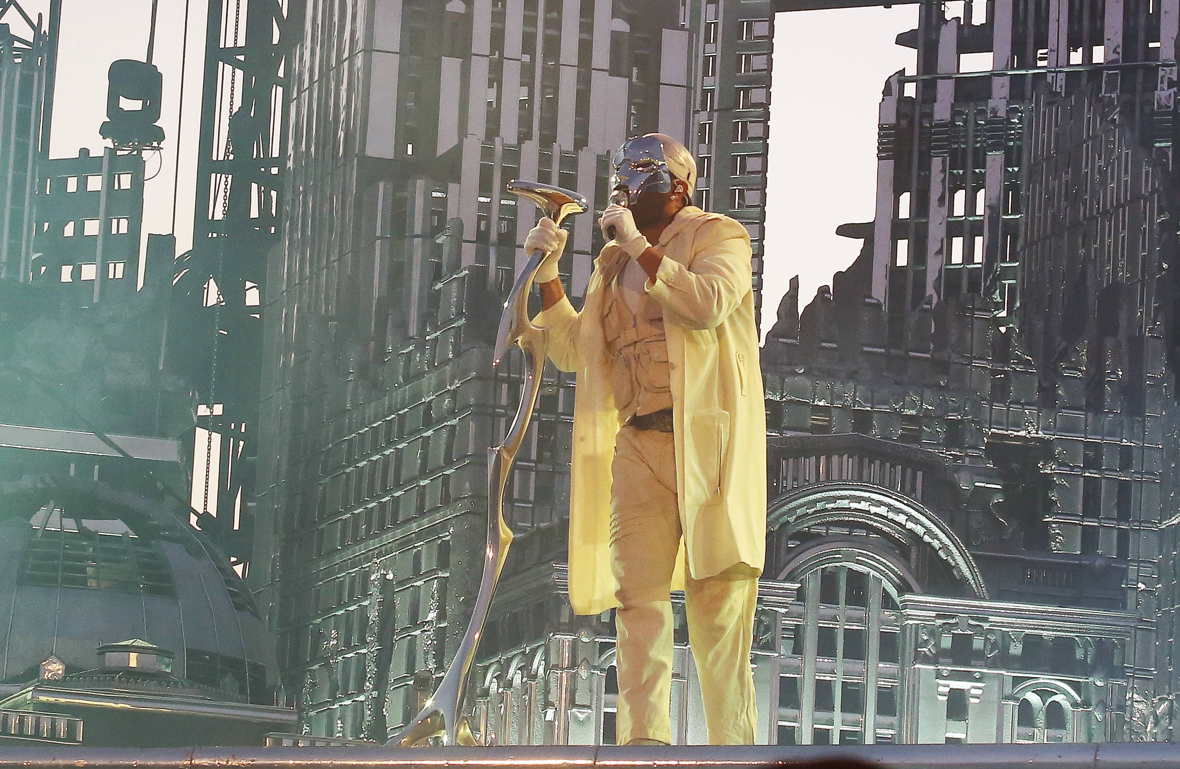 The Weeknd in concerto all'Ippodromo di Milano. FOTO