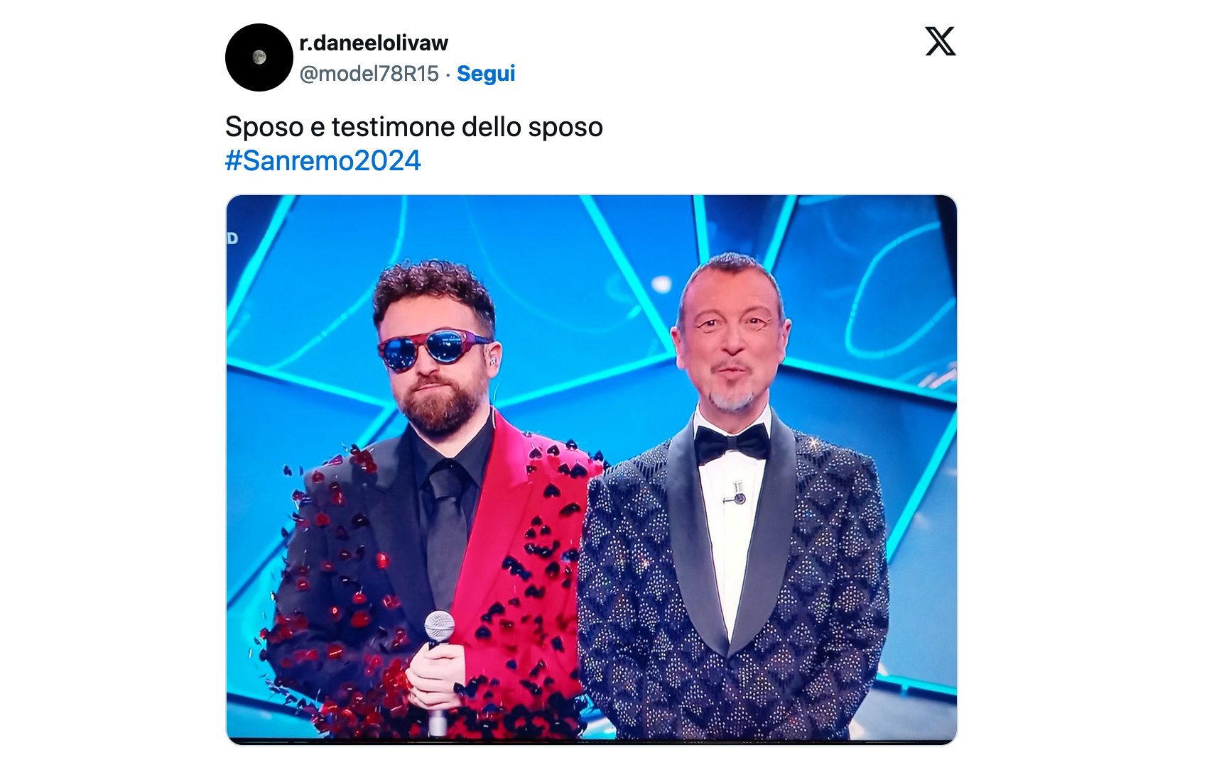 Sanremo 2024, i meme più divertenti sulla finale del Festival. FOTO ...