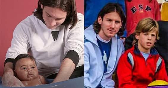 Messi e la storia delle foto con Lamine Yamal e Dani Olmo da piccoli ...