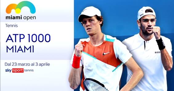 Atp Miami 2022, dove vedere l'ATP 1000 in tv e streaming | Sky Sport