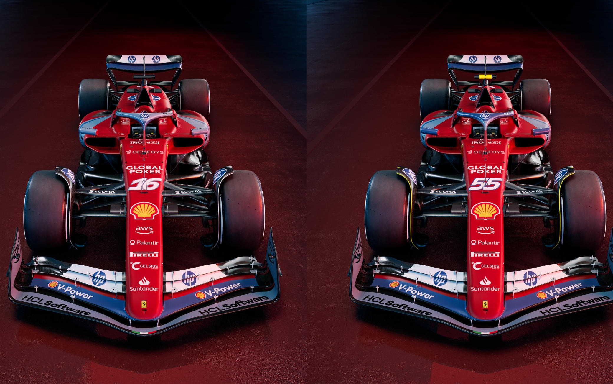 Ferrari in F1 al GP di Miami: le foto della livrea azzurra | Sky Sport