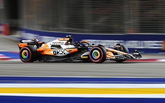 F1, qualifiche Gp Singapore: pole a Norris davanti a Verstappen, nono ...